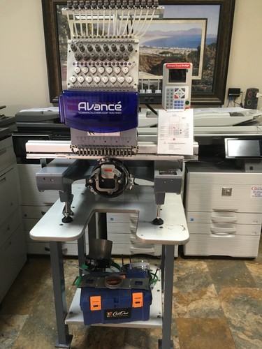 Avance 1501c Compact Single Head Embroidery Machine | eBay