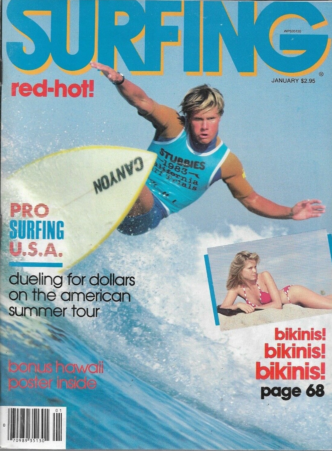 DAVE PARMENTER - SURFING Mag Jan 1984 - BIKINI'S! BIKINI'S BIKINI'S ...