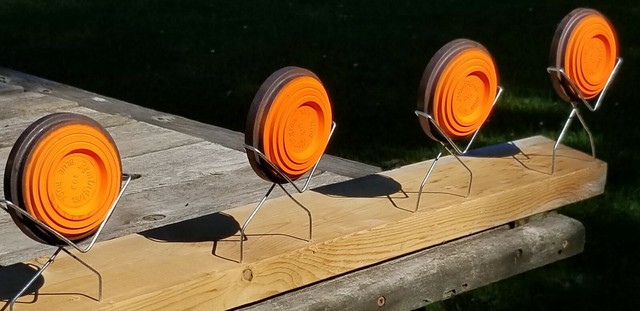 Trap Skeet Shooting Clay Pigeon Target Holder 4-pack for sale online | eBay