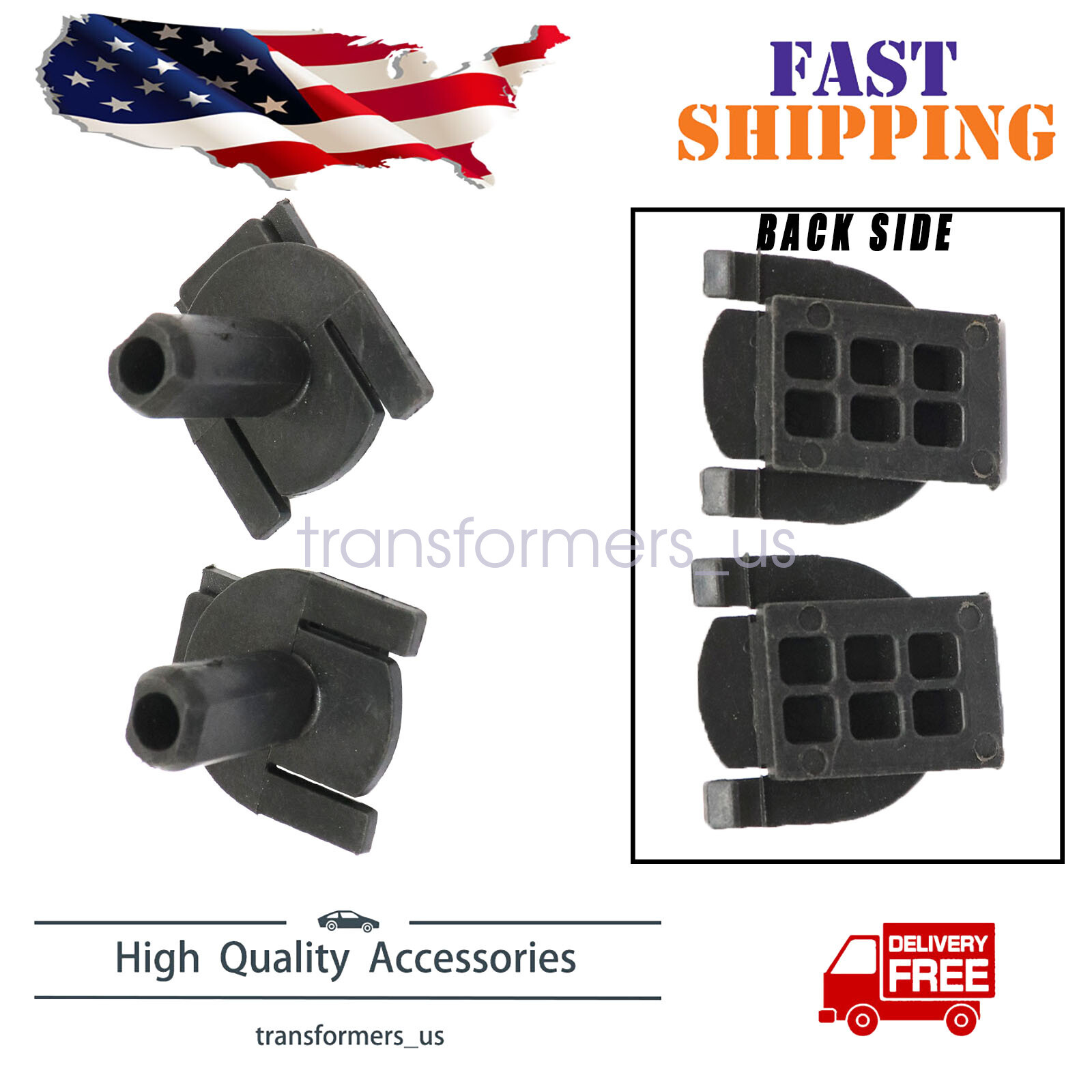2pcs Radiator mounting Sleeve for Chevrolet Equinox 2018-2023 No ...