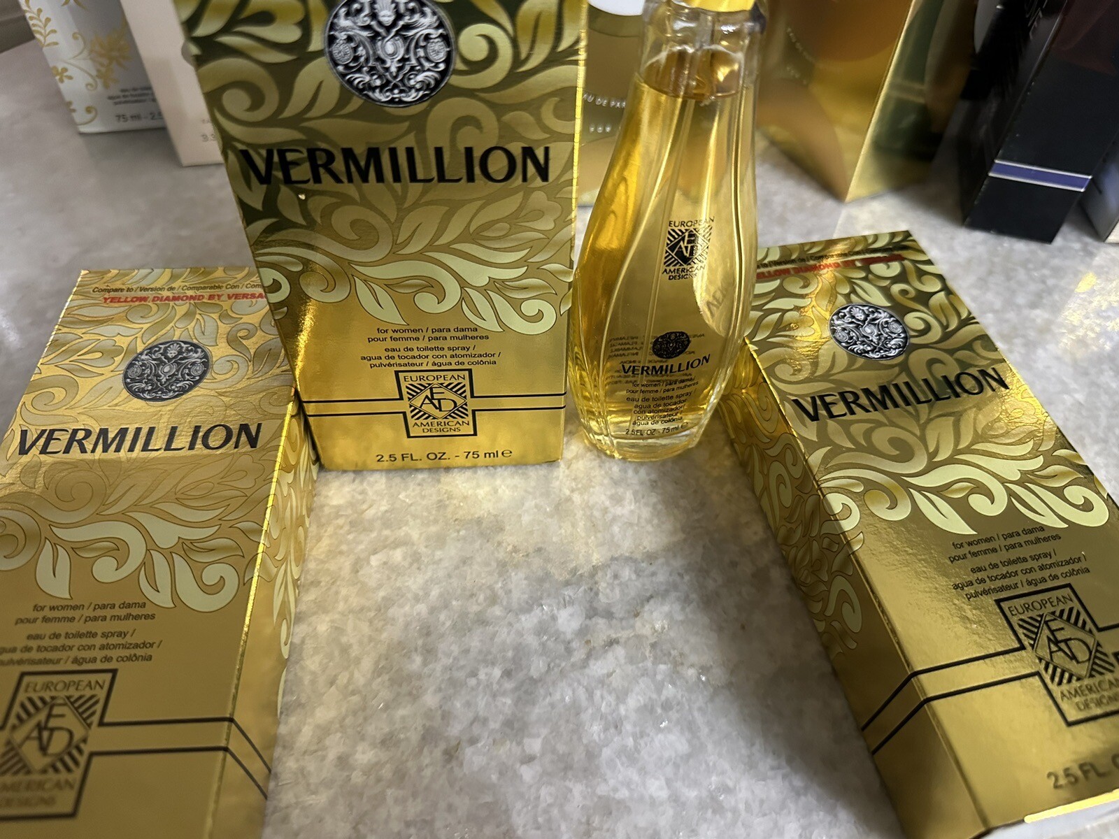 VERMILLION women's designer EDT 2.5 oz perfume spray by EAD | eBay