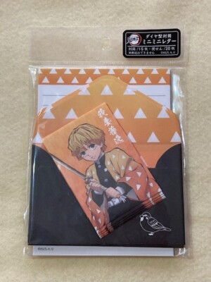 kimetsu no yaiba Mini Mini Letter set Zenitsu Agatsuma Demon slayer | eBay