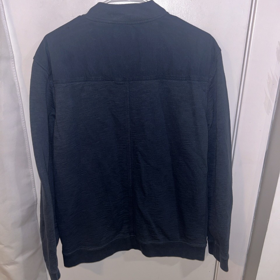 Calvin Klein -Washed Blue Full Zipper Jacket RN# 36543 CA# 50900, Large ...