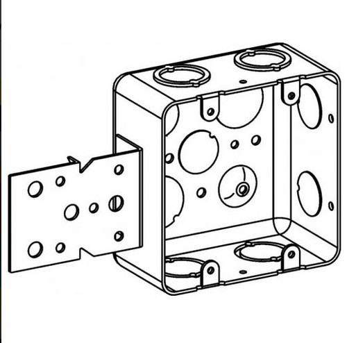 Orbit DHB-2-B 2 Gang Drawn Handy Box and B Bracket 2.13 Inch Deep | eBay