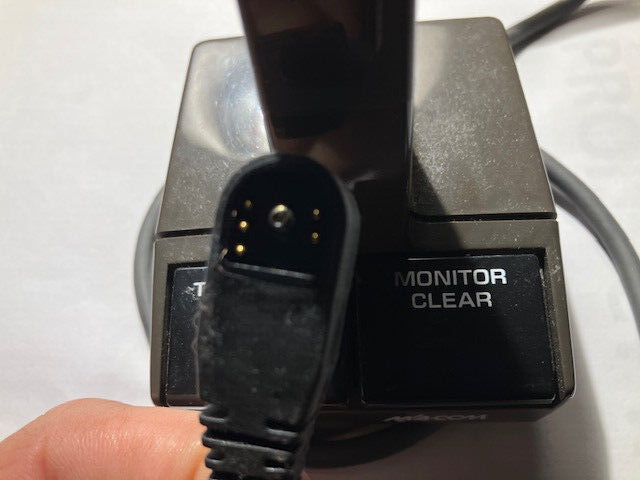 Harris M/Acom GE Ericsson Orion M7100 VHF UHF radio desk mic ...