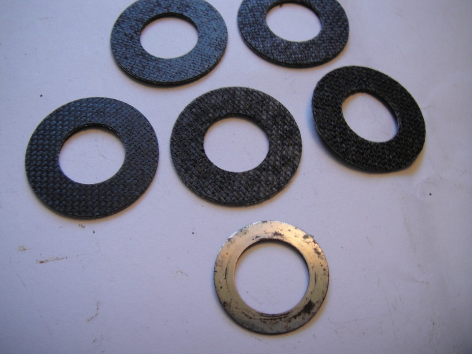 Penn 114H red Senator 6/0 Reel parts fiber drag washers new | eBay
