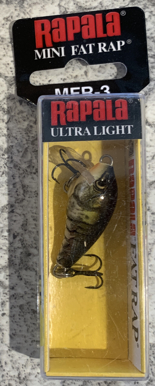 Rapala Mini Fat Rap MFR-3 Ultralight Fishing Lure Crawdad | eBay