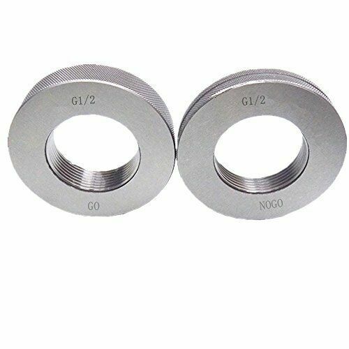BSPP G1/2" thread ring gage GO NOGO 100% calibrated by DHL OR EMS # ...