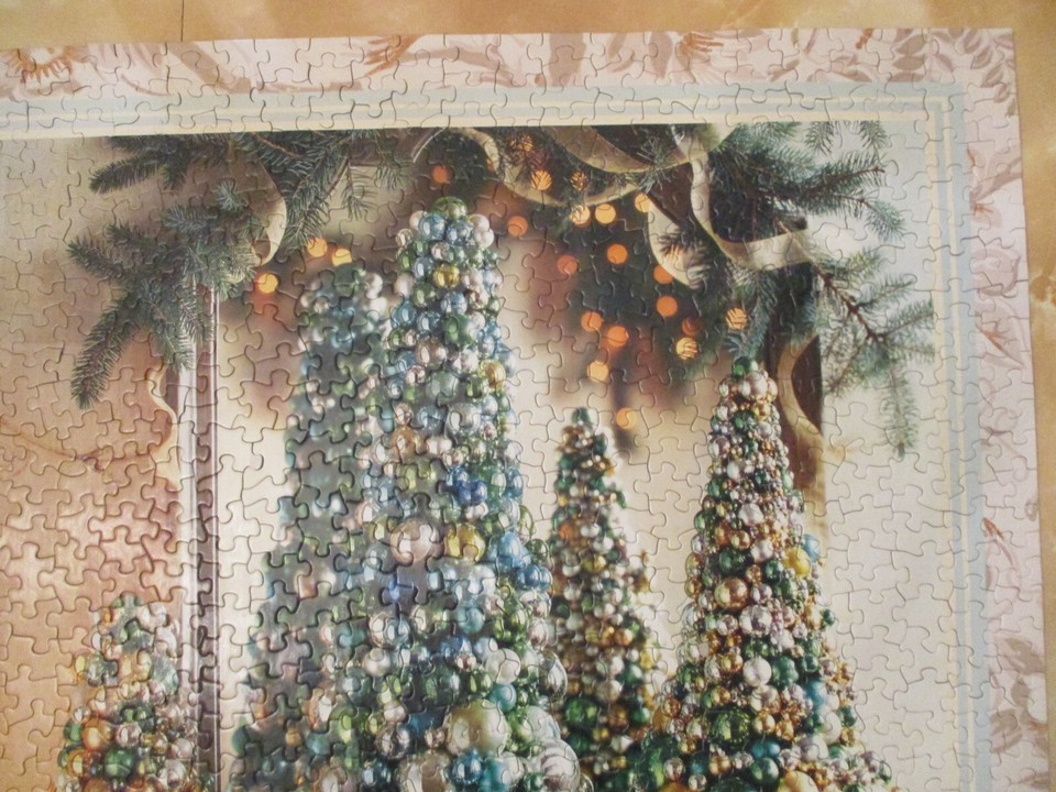 Springbok Puzzle Holiday Reflections 1000 Pieces Complete Christmas ...