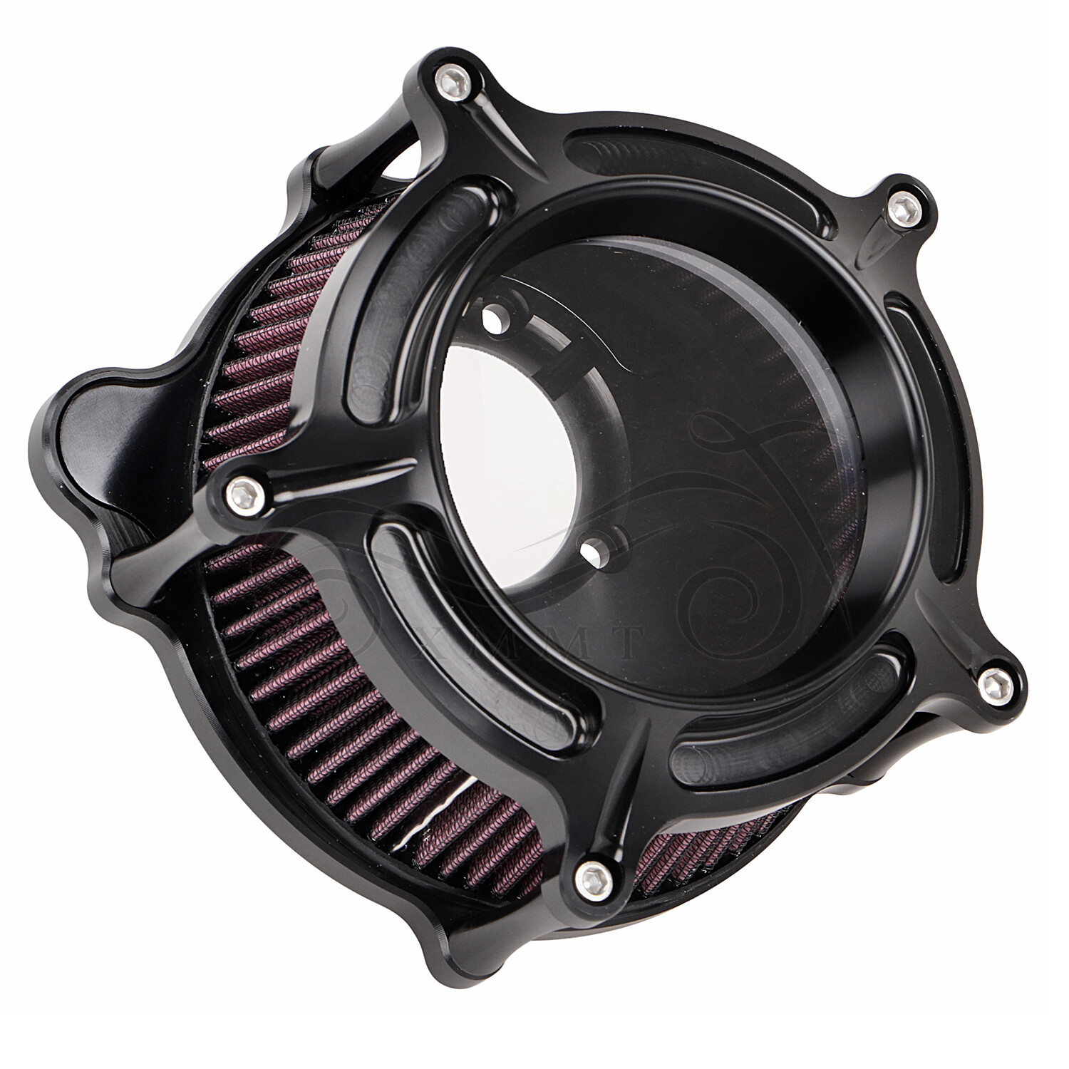 Black Air Cleaner Intake Filter For Harley Dyna Wide Glide/Low Rider ...