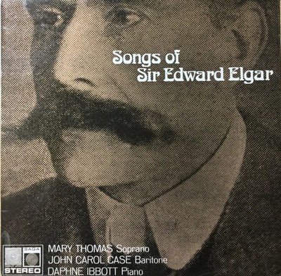 Mary Thomas, John Carol Case, Daphne Ibbott, Sir Edward Elgar, Songs Of ...