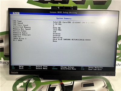 Lenovo ThinkCentre TIO22 Gen 4 M700 i5-6500T 8GB RAM 512GB SSD Win10 ...