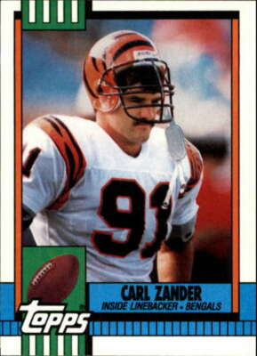 1990 Topps #271 Carl Zander Bengals | eBay