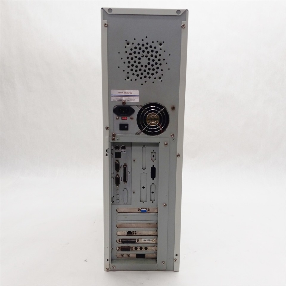 Theta Computer Vintage Retro Intel Pentium II 262MB RAM NO HDD/OS Tower ...