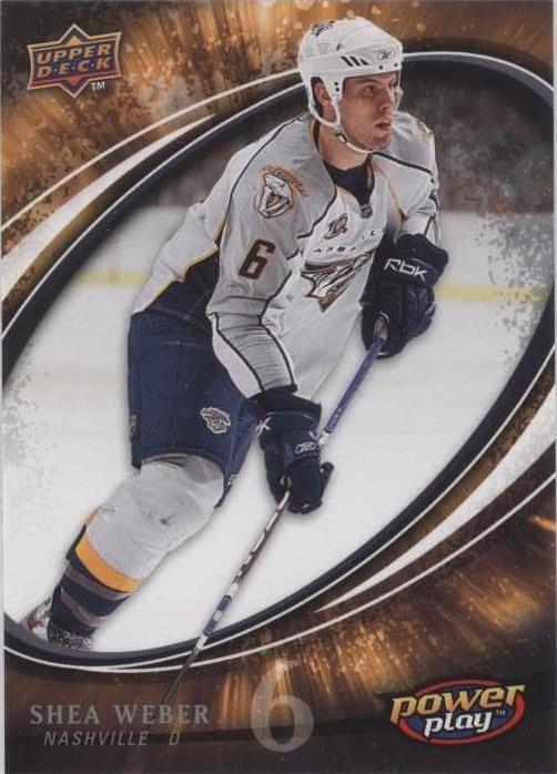 2008-09 Upper Deck Power Play - Shea Weber #163 for sale online | eBay