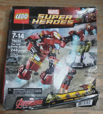 LEGO Marvel Super Heroes: The Hulk Buster Smash (76031) New Box Damage ...