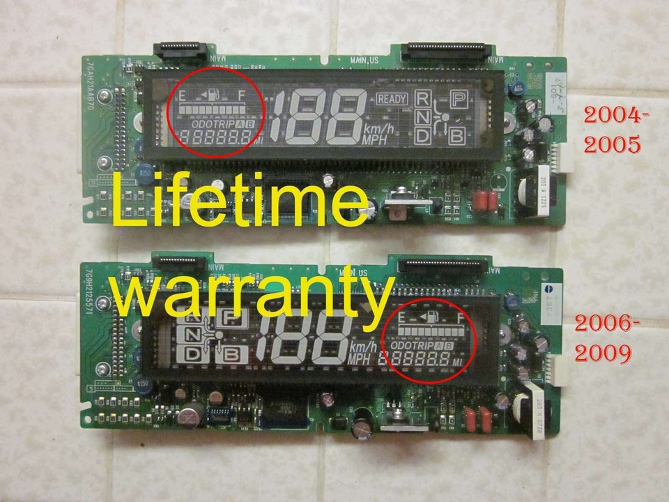 2005-2009 Toyota Prius Combination Meter Instrument Cluster Repair Service