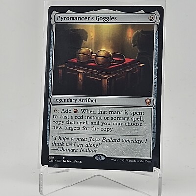 MTG Pyromancer's Goggles Origins 236/272 Regular Mythic | eBay