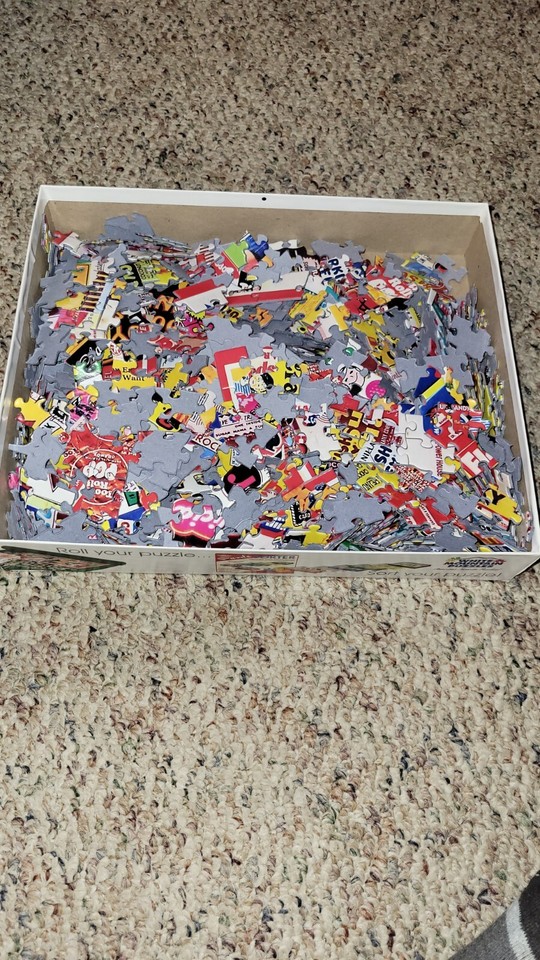 White Mountain Puzzles 'Candy Wrappers' 1000 Piece #862C Jigsaw Puzzle ...