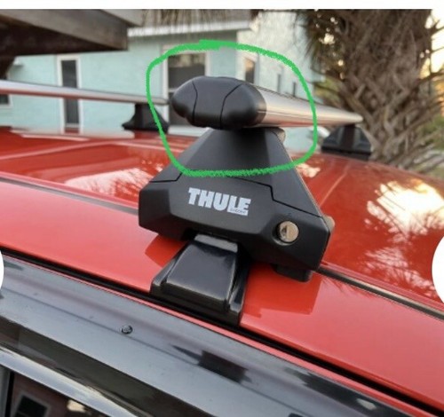 Thule Replacement Rapid Aero Bar End Caps Lot Of 4 | eBay