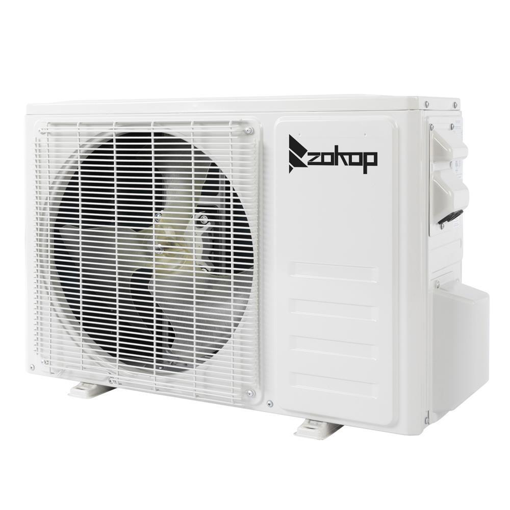Zokop 18000 BTU Mini Split Air Conditioner with Heat Pump Remote ...