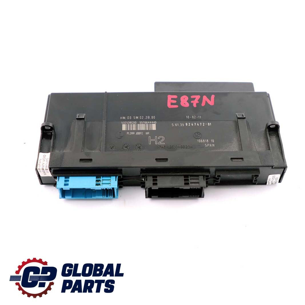 BMW 1 Series E87 LCI ECU Body Control Module Junction Box H2 PL2RR ...