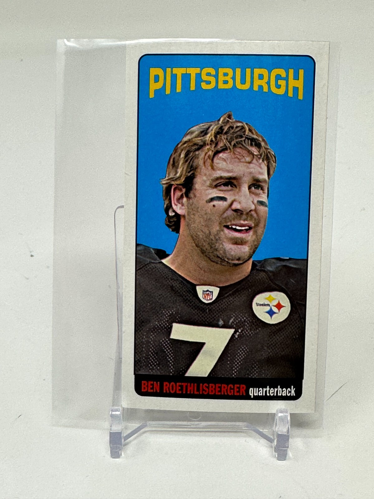 2012 Topps 1965 Mini Football Ben Roethlisberger Card #90 | eBay