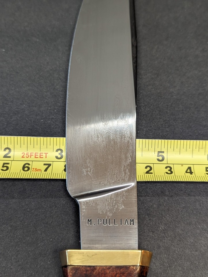 Knob Hill Forge Custom Hand Forged 12.75" Bowie Knife by Artisan Morris ...