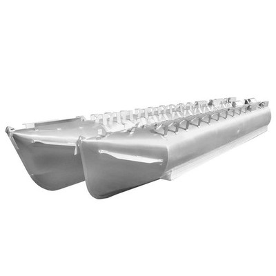 Pontoon Boat Logs Floats Tube | 22 FT x 25 Inch w/ Strakes (Set of 2 ...