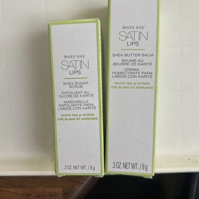 Mary Kay Shea Butter Balm .3 Ounces and Shea Sugar Scrub 0.3 Ounces | eBay