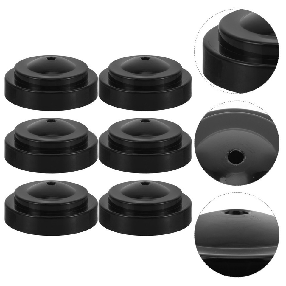 6 Pcs Flagpole Base Mini Holders for Small Flags Office Table Stand ...