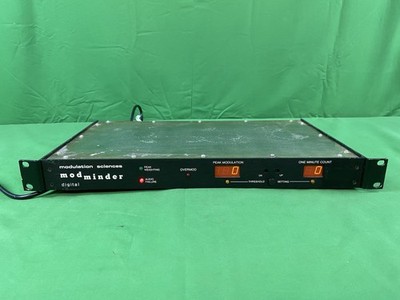 Modulation Sciences, Inc. Modminder Digital FM Modulation Monitor | eBay