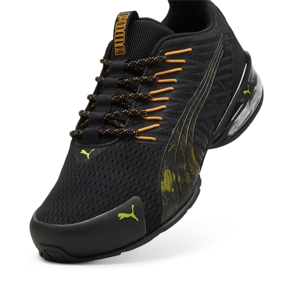 Puma Voltaic Evo Retrofuture 37960201 Mens Black Athletic Running Shoes ...