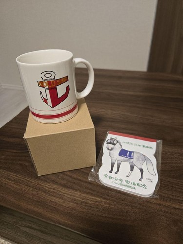 GOLD SHIP Mug & Notepad - Horse Racing | eBay