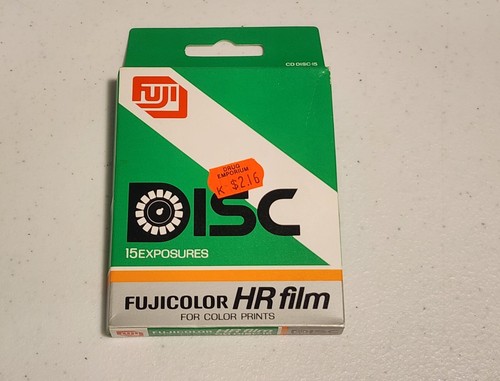 New Sealed DISC Film Color Prints 15 Exposures Expired 1993-3 Kodak ...