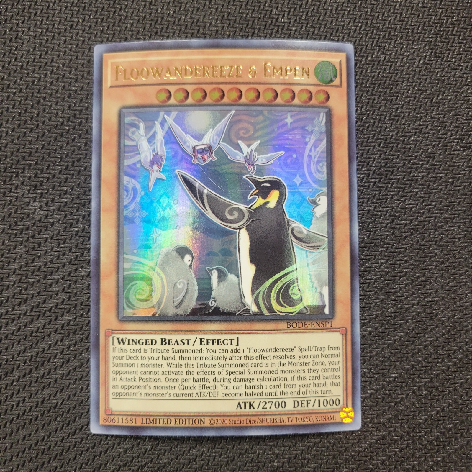 Floowandereeze & Empen BODE-ENSP1 Ultra Rare Limited Edition Yugioh | eBay