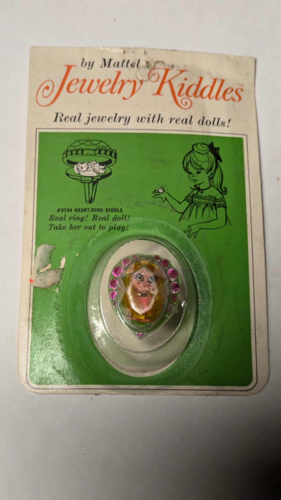 RARE AND UNOPENED! Mattel Inc. Liddle Kiddles Jewelry Kiddles Heart ...
