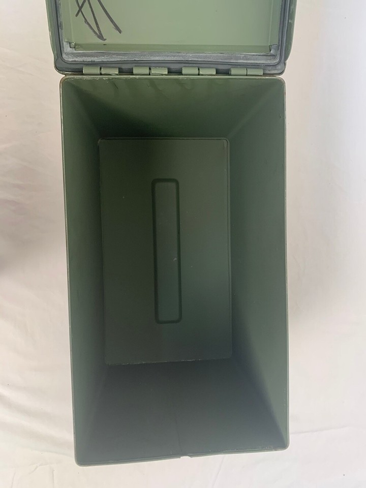 FAT 50 Cal Metal Ammo Can – Military Steel Box Ammo Storage - Used | eBay