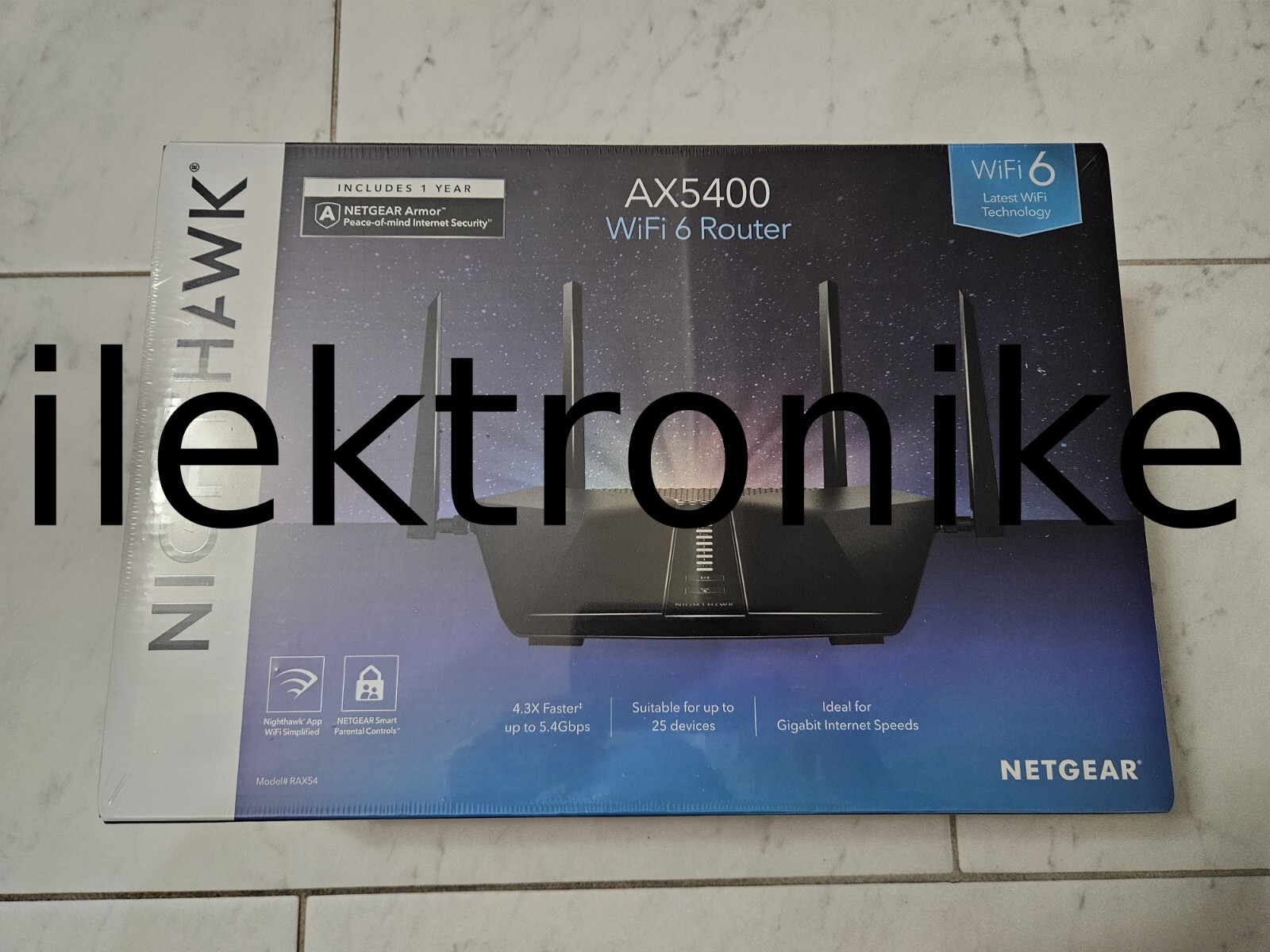 Brand NEW NETGEAR Nighthawk AX5400 Wi-Fi 6 Router RAX54S-100NAS | eBay