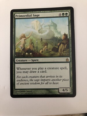 Magic MTG - Primordial Sage - Ravnica City of Guilds - NM/Mint | eBay