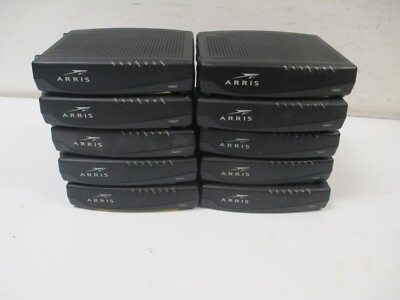 LOT OF 10 Arris TM822A Cable Modems (NO CORDS) | eBay