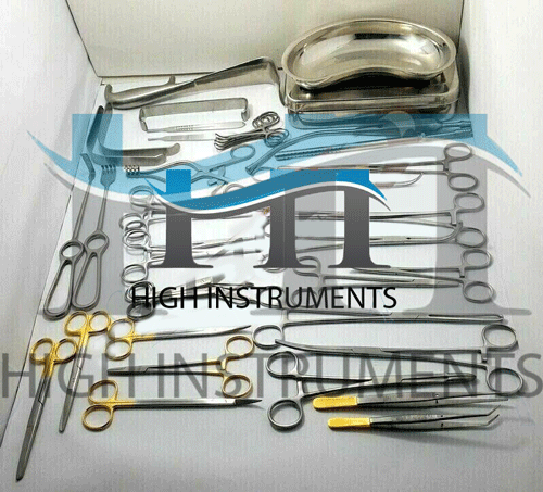 Caesarian Section Set of 43 Pcs Surgical Instruments with Box | eBay