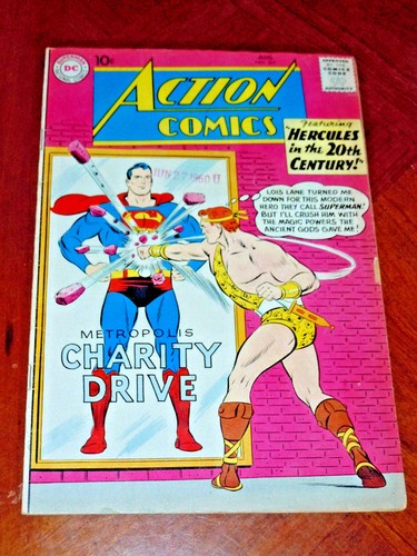 ACTION COMICS #267 (1960) VG+ (4.5) cond. KEY: 3rd LEGION, 1st ...