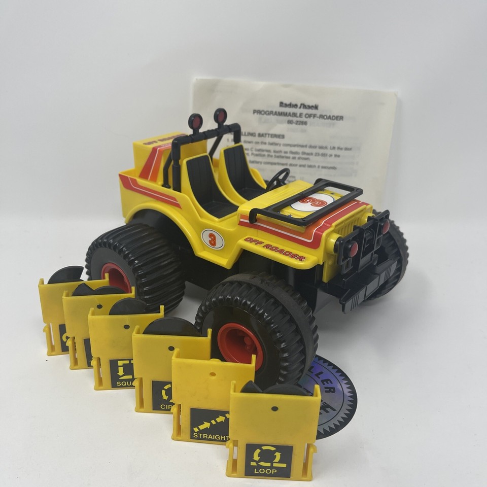 OFF ROADER PROGRAMMABLE (60-2286) Vintage RADIO SHACK Toy IN BOX | eBay