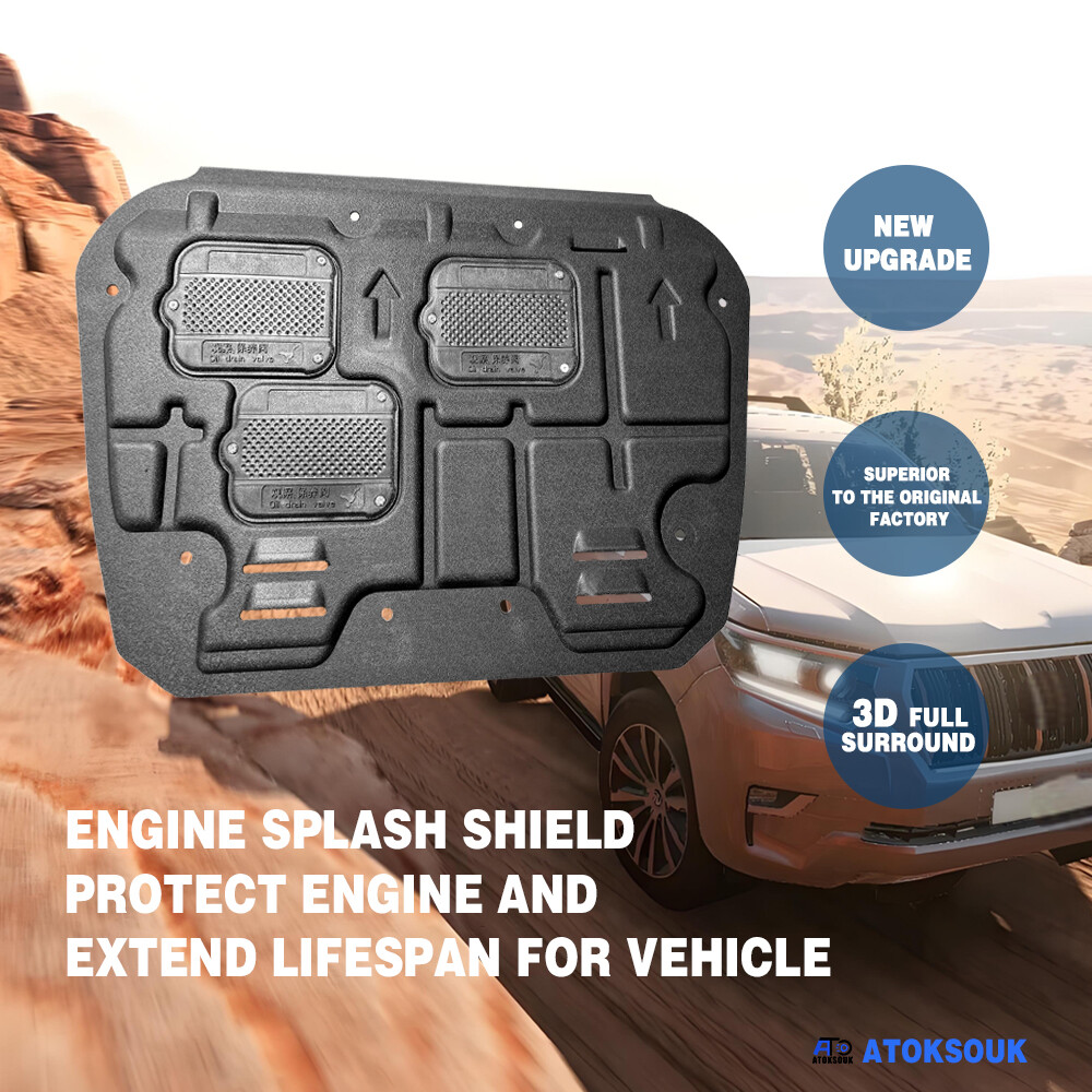 Thick Engine Splash Shield For Honda Civic 2016-2020 Front Engine Guard ...