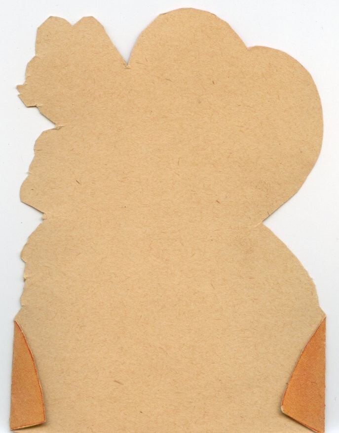 Vtg Valentine Card Girl Cowboy chaps Lasso Boss My Ranch Die Cut 1930s ...