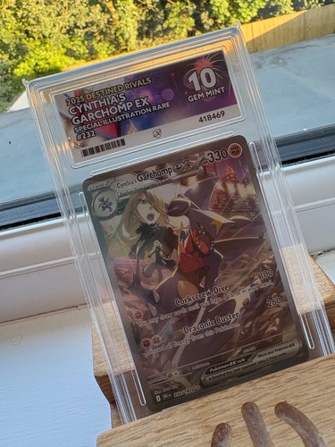 Cynthia's Garchomp ex-Destined Rivals-232/182-Special Illustration Rare ...