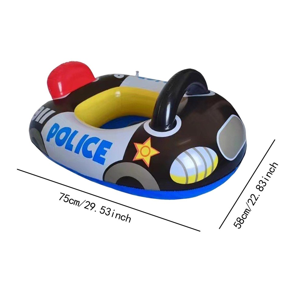 Inflatable Pool Float, Swim Tube Fun Floatie Lightweight Water Toy for ...