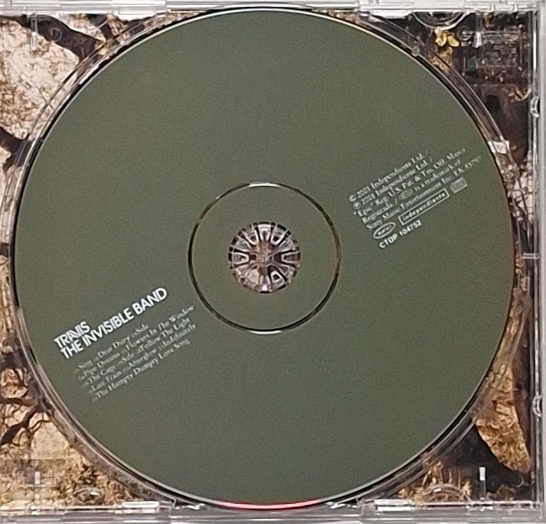 Travis The Invisible Band CD 2001 [Limited] (UK) Excellent Condition ...