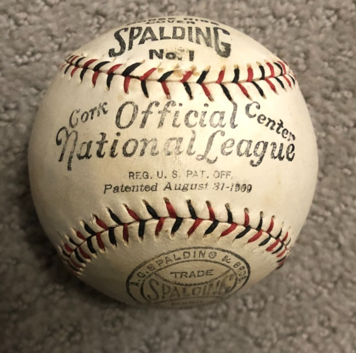 1917-1918 UNUSED Spalding Baseball w Complete Box, Official National ...